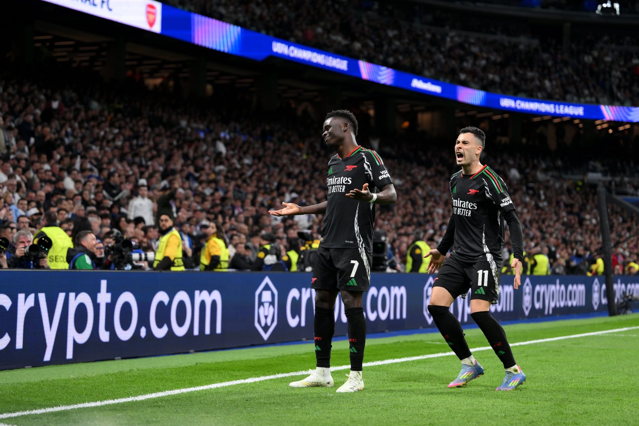 Champions League: El Arsenal le ganó al Real Madrid en el Bernabéu y se ...